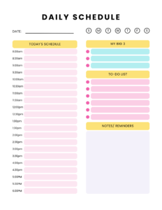 Ultimate Working Mom Daily Schedule - The Planner Mom